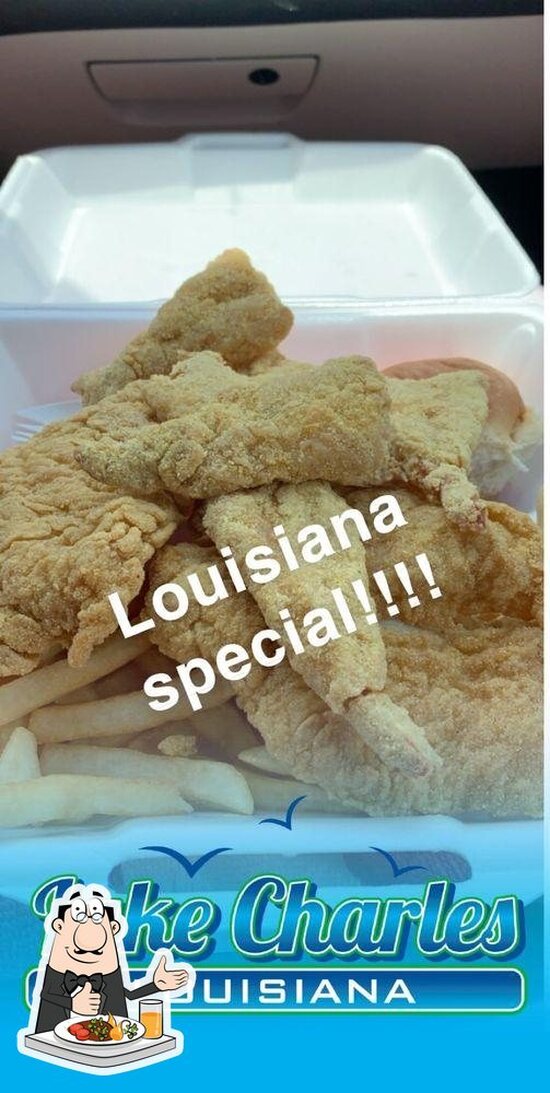 Menu at Jim's Seafood restaurant, Lake Charles