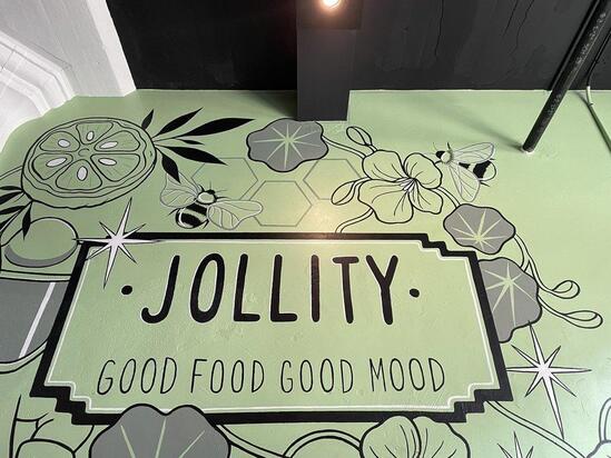 Menu at Jollity restaurant, Dayton