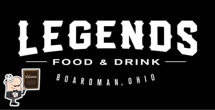 Menu at Legends Food & Drink restaurant, Youngstown