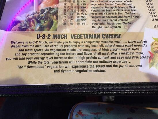 Menu at Little Fu's pub & bar, Hewlett