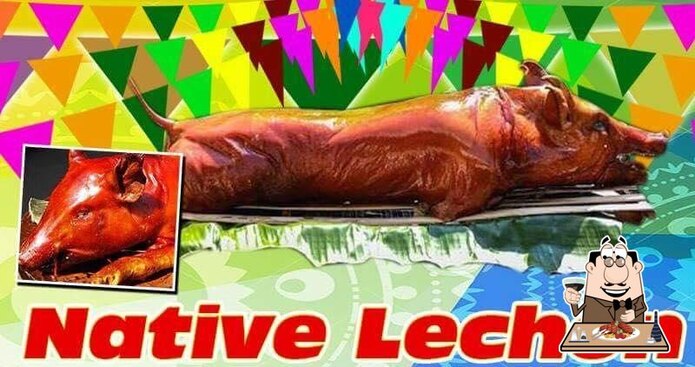 Menu at Native Lechon and Native Pigs restaurant, Philippines