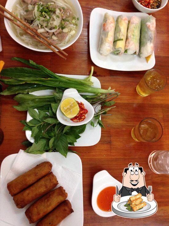 Menu at The Daun Restaurant, Ho Chi Minh City