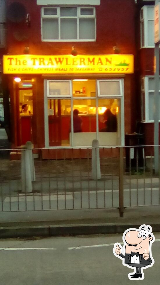 Menu at The Trawlerman fast food, Warrington