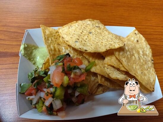 Menu at Mr. Burrito restaurant, Bensenville