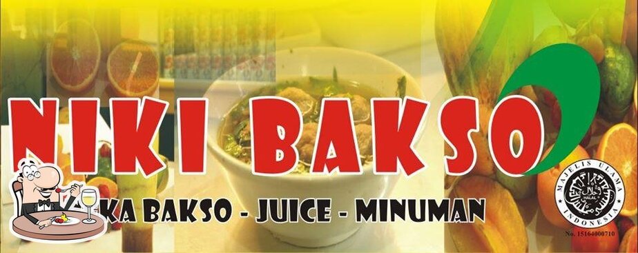 Menu at NIKI BAKSO restaurant, Semarang, Jl. Prof. Hamka Ruko Segitiga ...