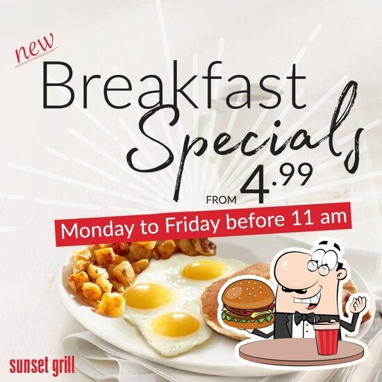 Sunset Grill, 185 Consumers Dr in Whitby - Restaurant menu and reviews