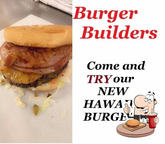 Menu at Burger Builders pizzeria, Lovington