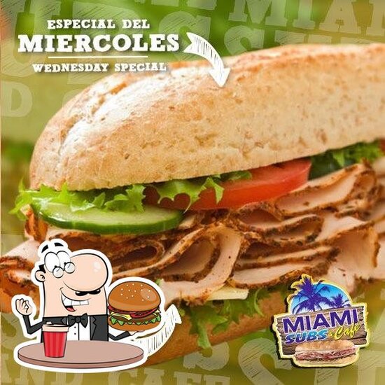 Miami Subs & Cafe, 4905 NW 72nd Ave in Miami - Restaurant menu and reviews