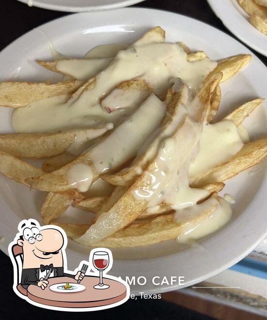 Menu at El Alamo Cafe, Hearne