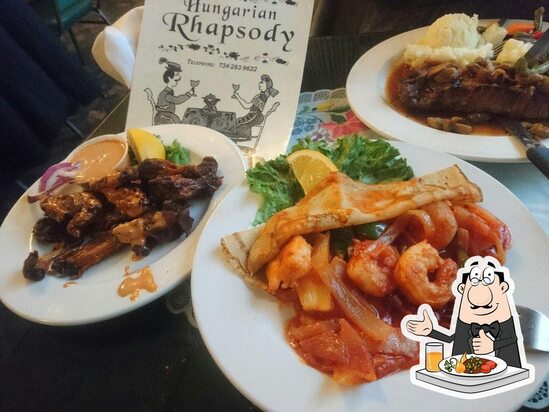 Menu at Hungarian Rhapsody Restaurant, Southgate