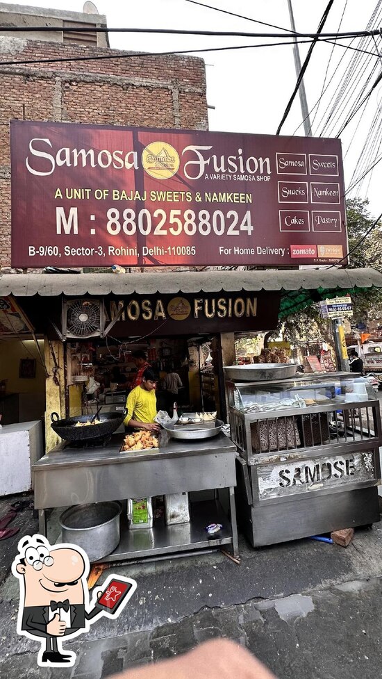 Menu at Samosa Fusion, New Delhi
