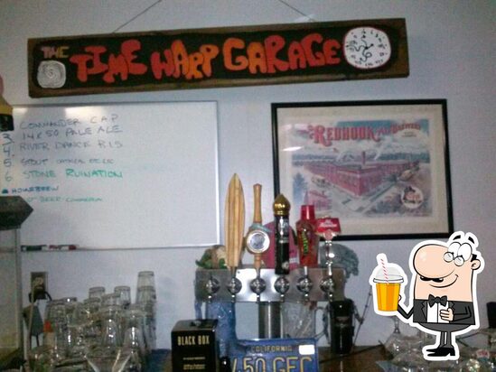 Menu at The Time Warp Garage pub & bar, Torrance