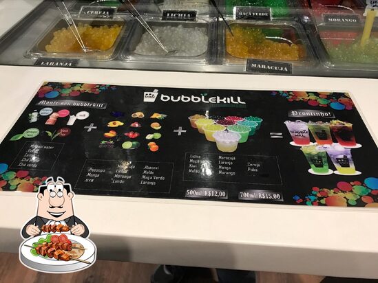 BubbleKill Shopping Pátio Paulista, São Paulo - Menu do restaurante ...