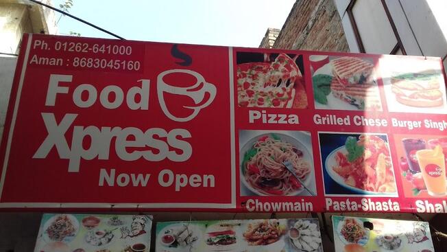 Menu at Food Xpress, Rohtak