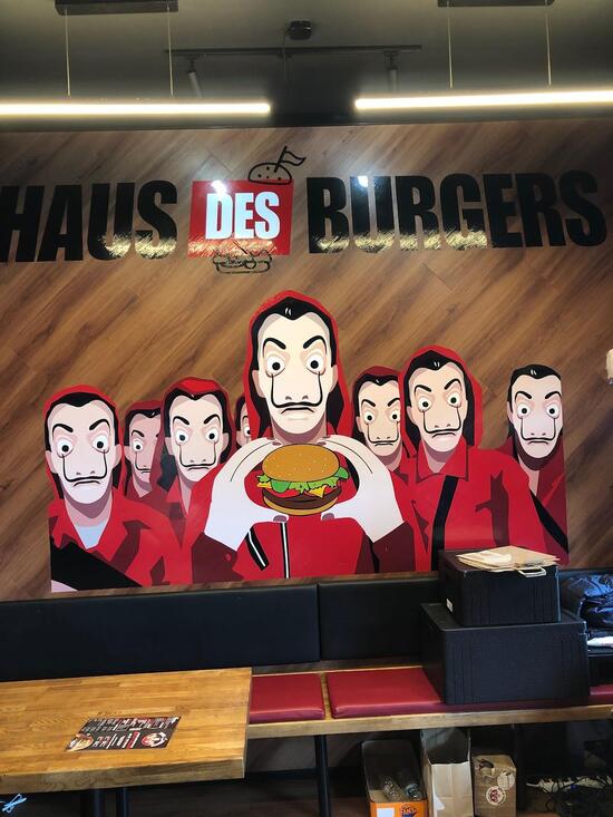 Carta del restaurante Haus des Burgers, Bielefeld