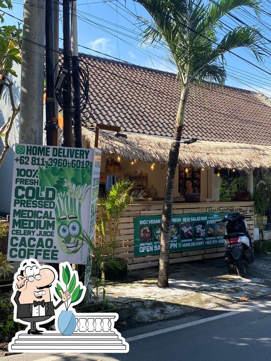 Menu at Healthy Ubud restaurant, Mengwi