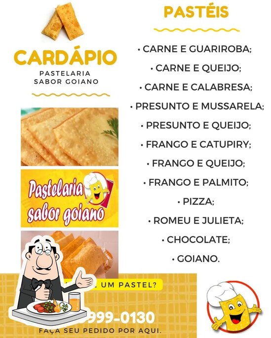 Pastelaria Sabor Goiano, Quirinópolis - Menu do restaurante, preços e ...