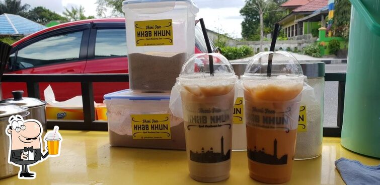 Menu at Khap Khun Thai Tea cafe, Sidorejo