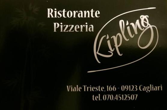 Menu at Kipling pizzeria, Cagliari