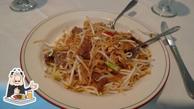 Menu at Thai Seafood restaurant, Webster