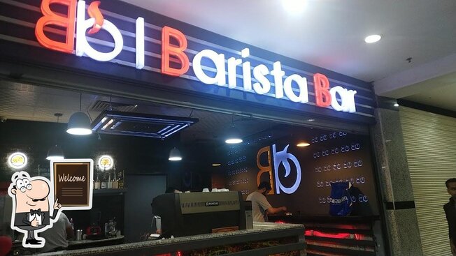 Menu au Barista Bar, Nouveau Caire