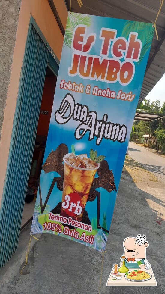 Es Teh Jumbo dan Seblak Dua Arjuna, Gabugan