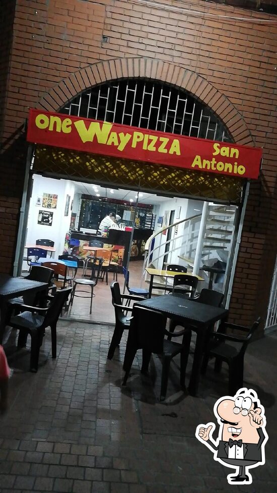 Menu at One way pizza pacara restaurant, Cali