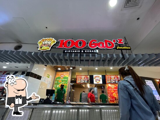 Menu at 100 Gad'z Parathas Biryanis and Kebab (Gateway Mall) restaurant ...