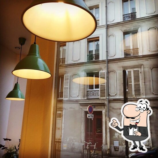 Menu at Hexagone Café, Paris, 121 Rue du Château