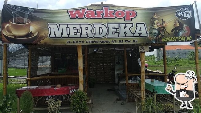 Menu at Warkop MERDEKA cafe, Kebomas