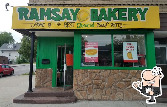Menu at Ramsay Bakery, Rochester