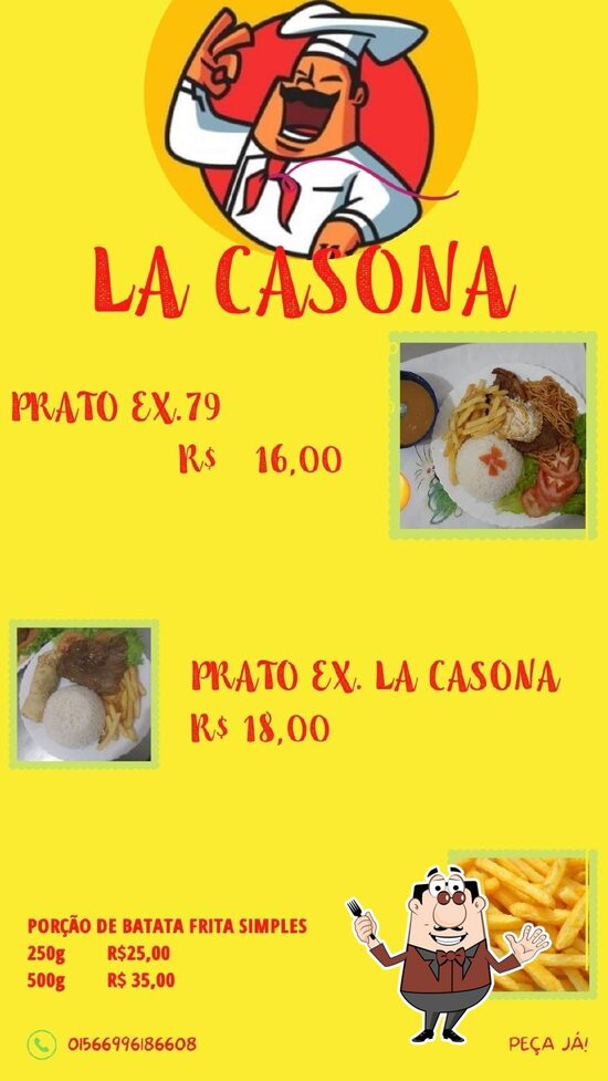 Menu em La Casona Cheff restaurante, Rondonópolis