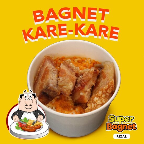 Menu at Super Bagnet Rizal restaurant, Antipolo