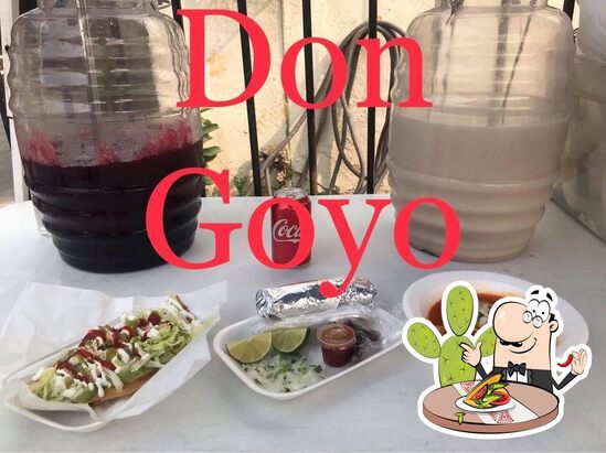 Menu at Menudo don Goyo restaurant, Los Angeles