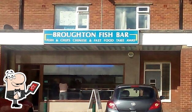 Menu at Broughton Fish Bar, Broughton