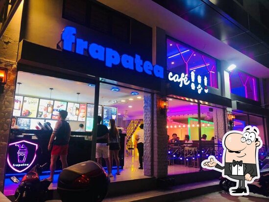 Menu at Frapatea Cafe, Manila, 1008 Maceda St