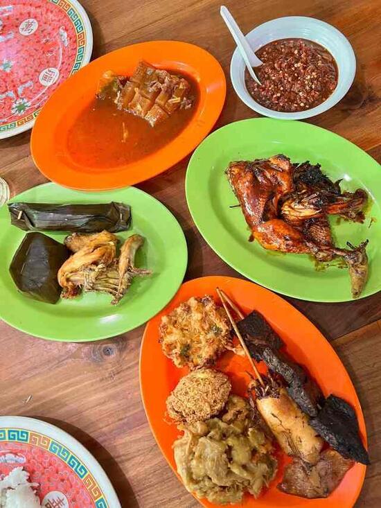 Menu at Warung Nasi Ibu Imas restaurant, Bandung, Jl. Balonggede No.67 ...