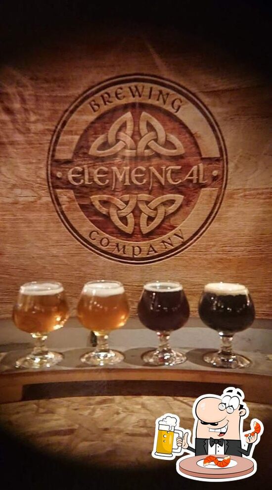 Menu at Elemental Casa Cervecera, Tijuana