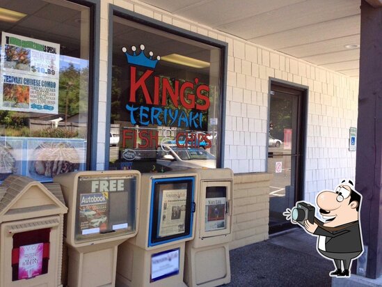 Menu at King's Fish & Chips restaurant, Port Orchard