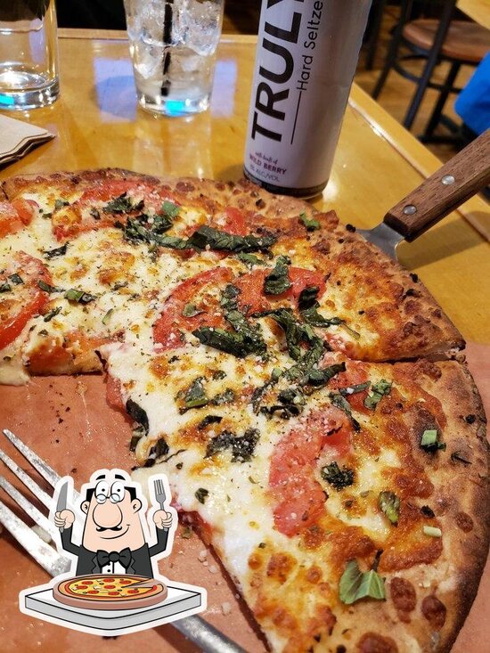 Menu at Portland Pie Company pizzeria, Bangor
