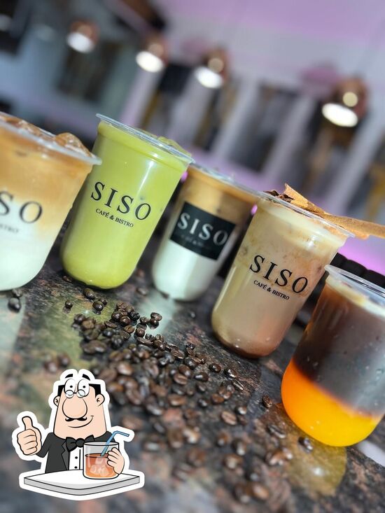 Menu at SISO Café & Bistro, Pattaya City