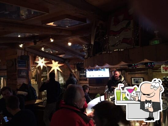 Carta del pub y bar Le XV, Val-d'Isère