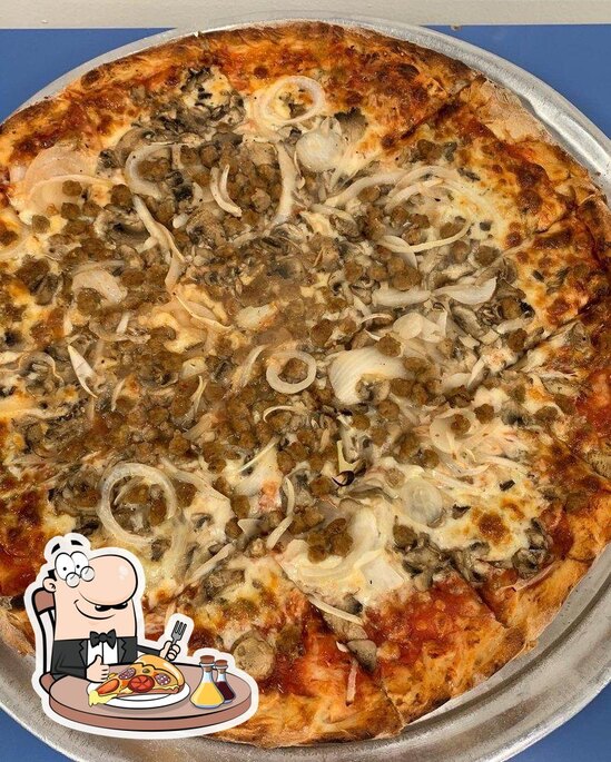 Menu at Lock City Pizza pizzeria, Lockport