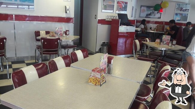Menu at Johnny Rockets restaurant, Independencia, El Pacifico 3698