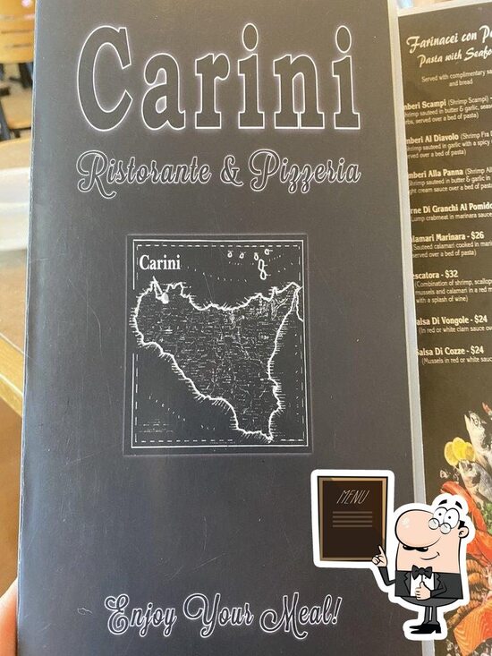 Menu at Carini Pizza & Italian Restaurant, Wildwood Crest