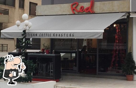 Menu at Redd Artisan Coffee Roasters, Athens