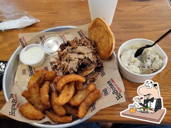 Menu at Hog n Bones-Hinesville BBQ, Hinesville