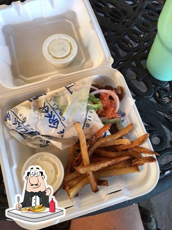 Menu at Little Greek Fresh Grill fast food, Apollo Beach