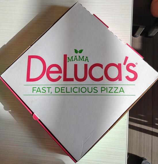 Menu at Mama DeLuca's restaurant, Brownsville