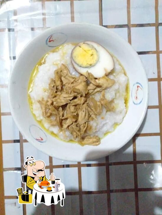 Menu at Nasi Kuning dan Bubur Ayam Breakfast restaurant, Nanga Mahap